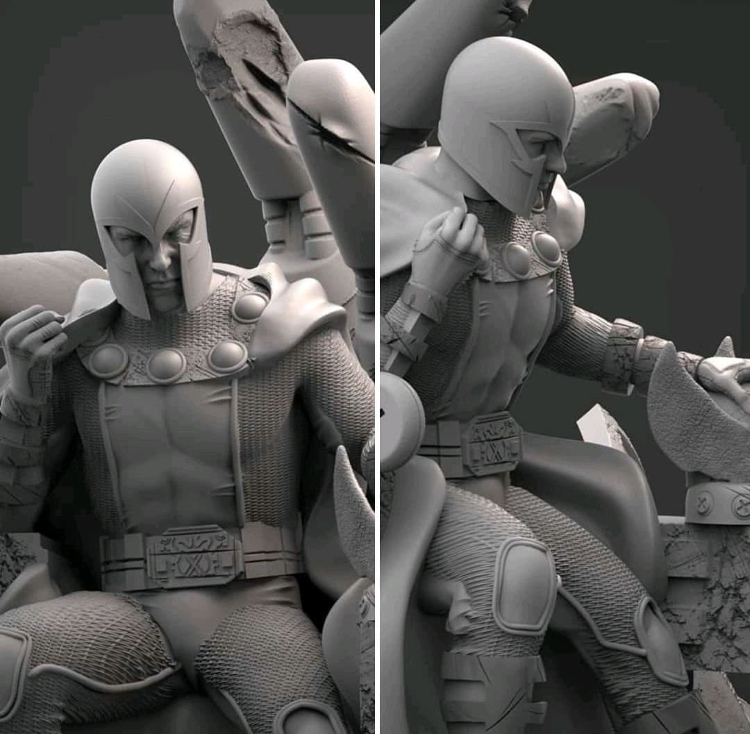 Magneto Figure Stl , 3D Stl File, Magneto Stl, Movie STL, Instantly ...
