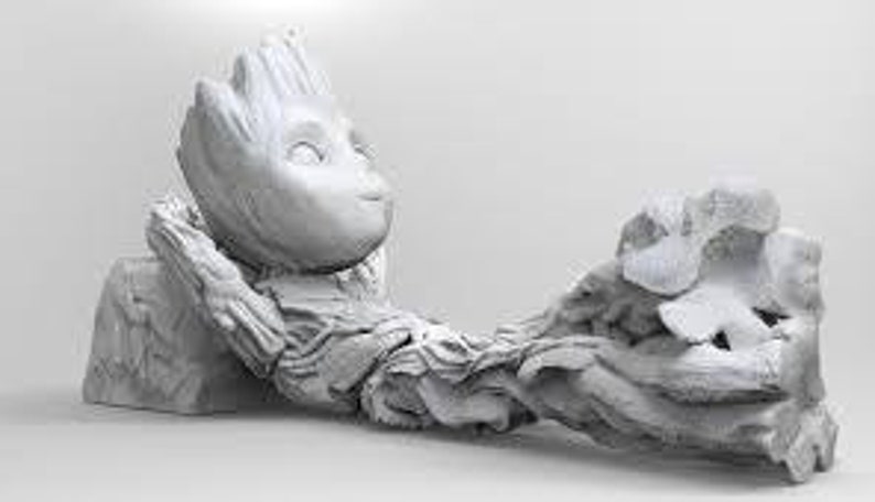 Groot Stl , 3D Stl File, Groot Figure Stl, Instantly Download Stl, High ...