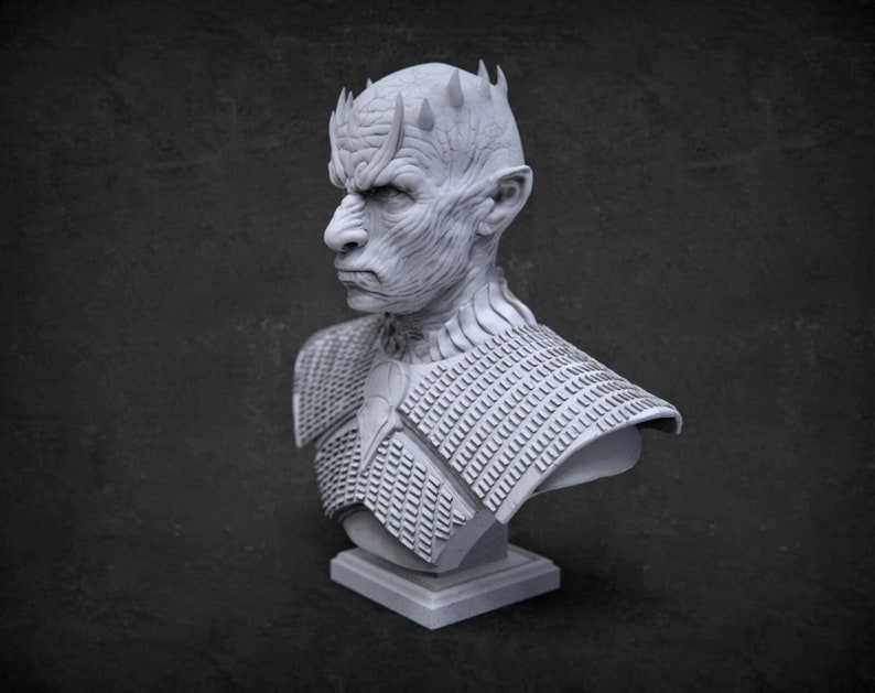 Snow King Stl , Night King 3D Stl File, Game of Thrones Stl, Instantly ...
