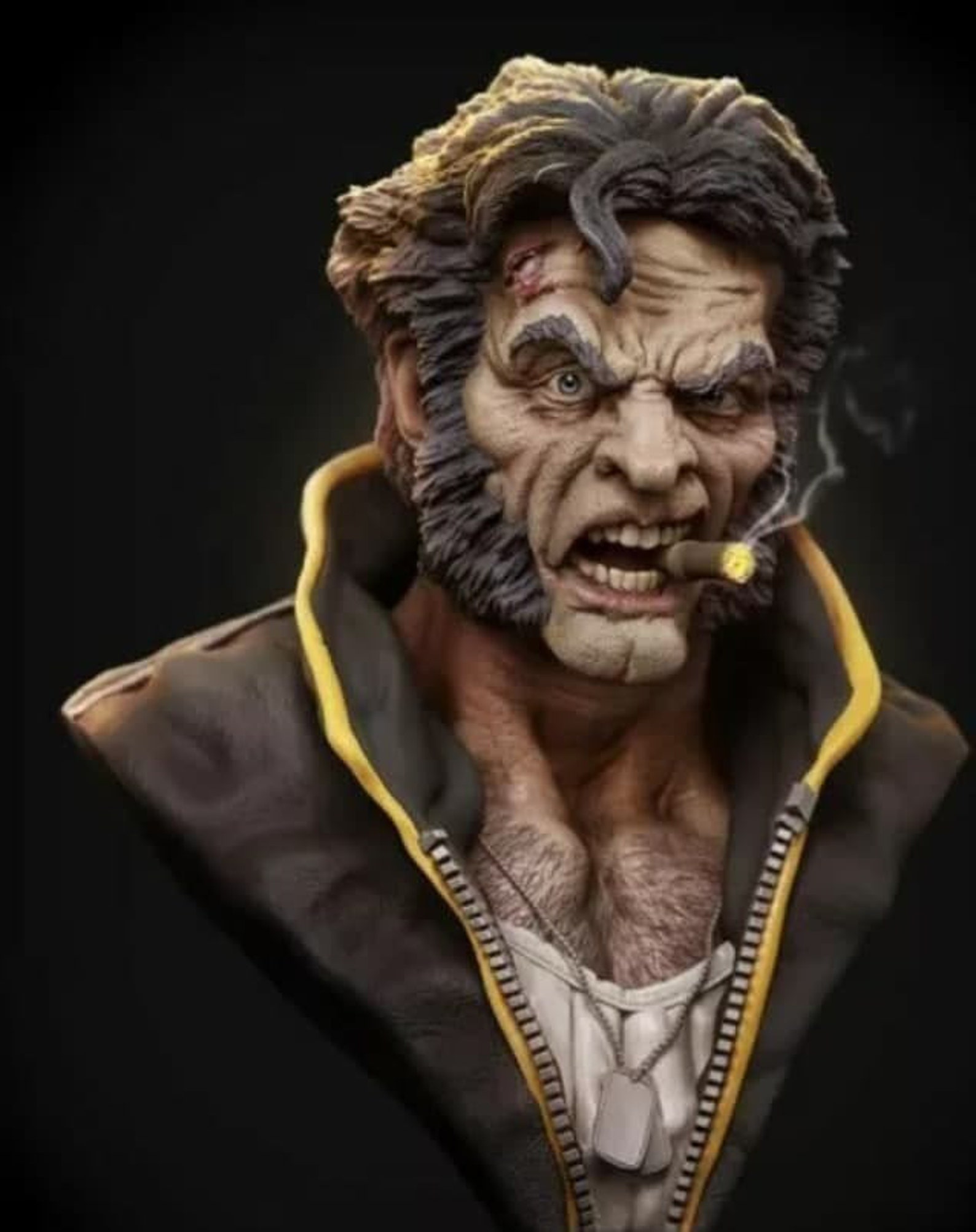 Logan Bust Stl , 3D Stl File, Wolverine Stl, Movie STL, Instantly ...