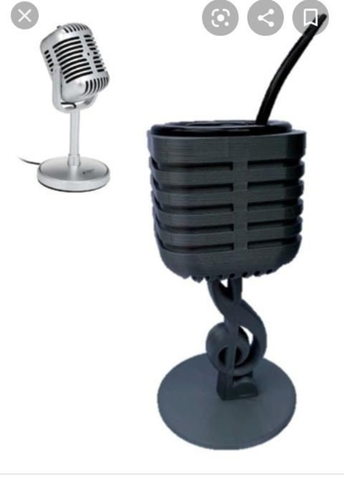 Microphone Stl, 3D Stl File, Stl, Instantly Download Stl, High Quality ...