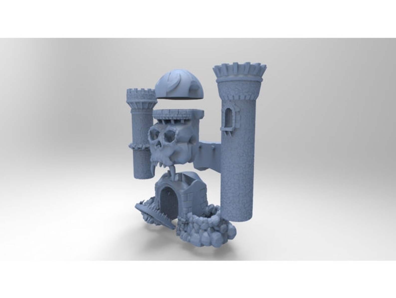 Skull Castle Stl , 3D Stl File, Castle Stl, Movie STL, Instantly ...