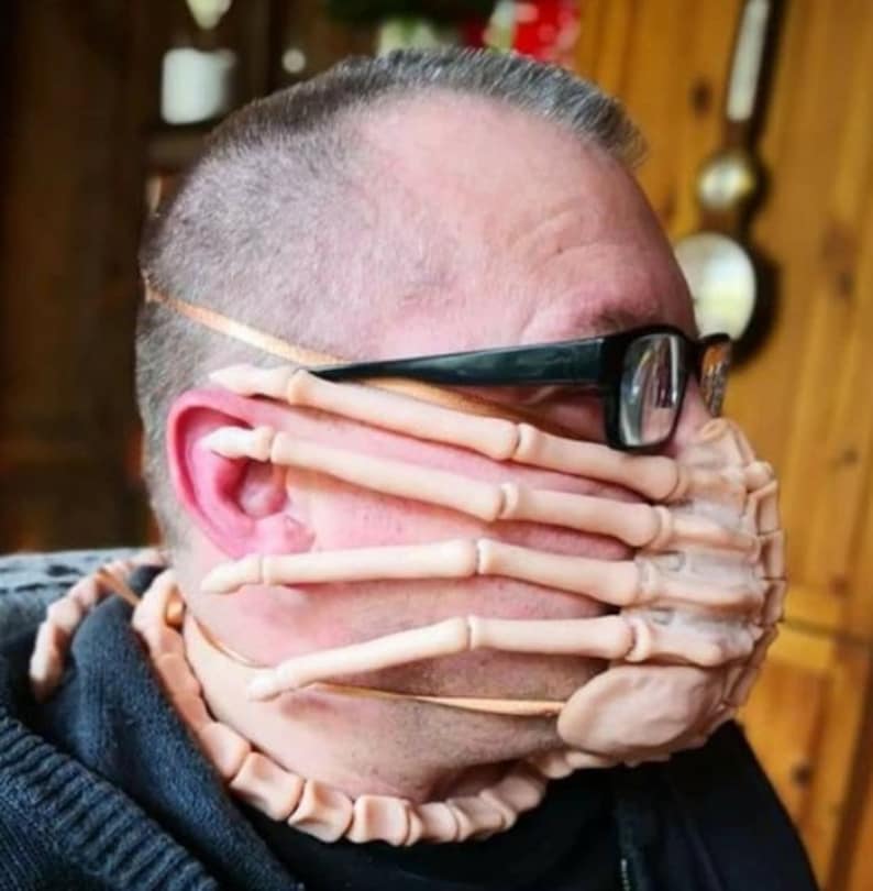 Facehugger Alien Stl , 3D Stl File, Mask Stl, Nstantly Download Stl, 3D ...