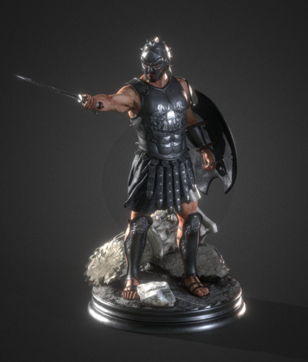 Gladiator Stl, Knight 3D Stl File, Stl, Instantly Download Stl, High ...