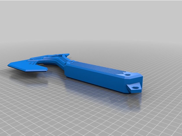 Viking Tactical Axe Stl , Tactical Axe 3D Stl File, Stl, Instantly ...