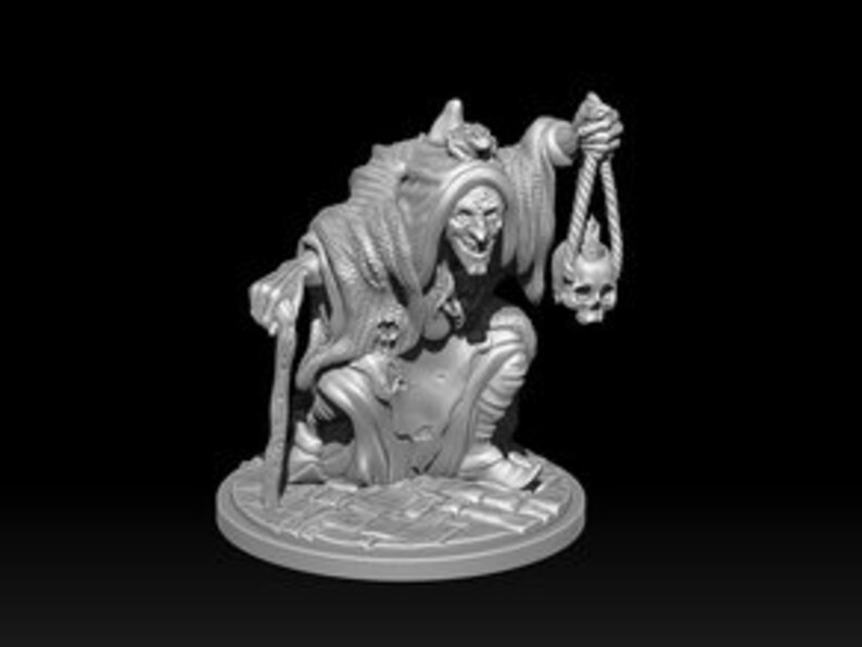 Witch Stl , Witch Mirella Stl, 3D Stl File, Anime Stl, Instantly ...