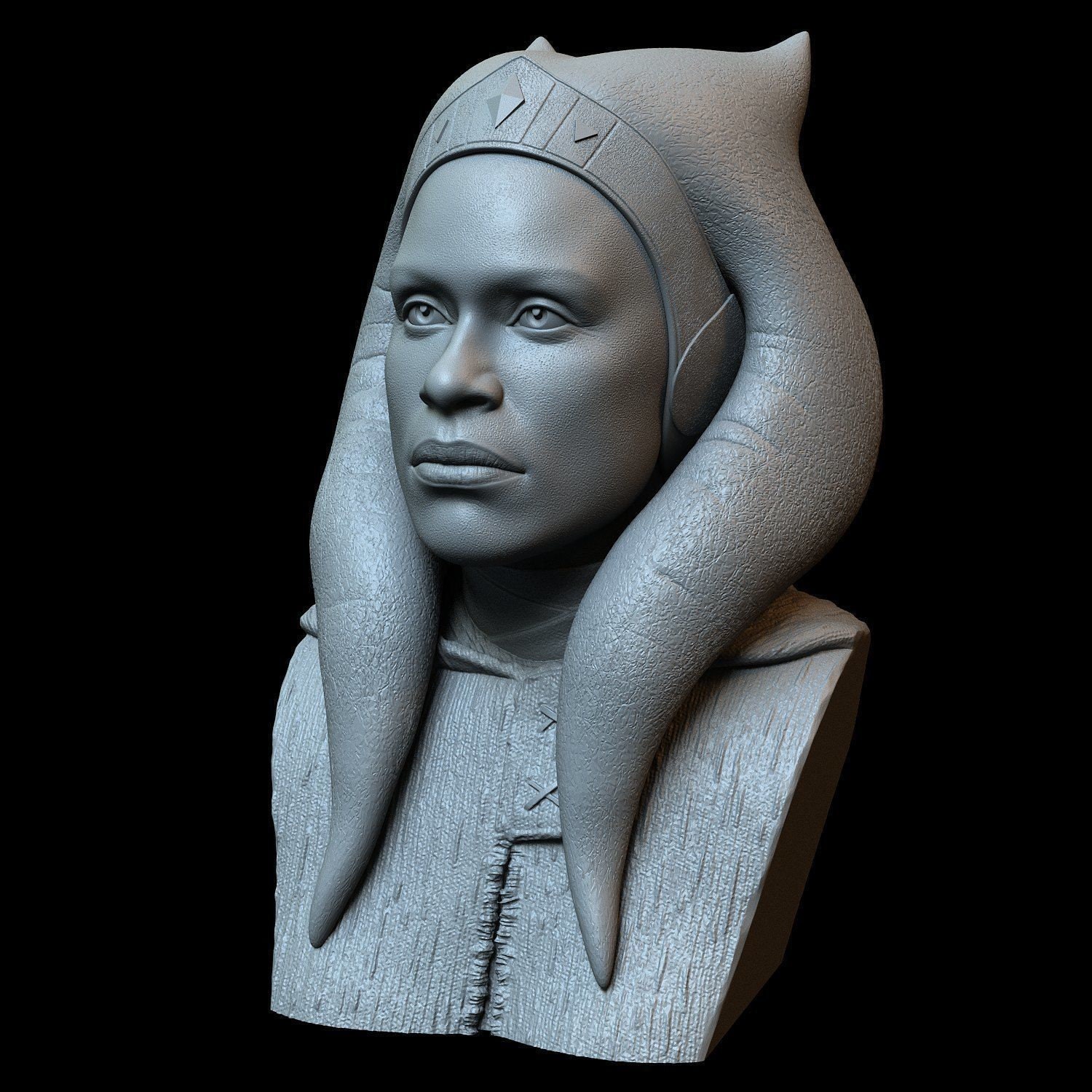 Ahsoka Stl, Bust Stl, Digital 3D STL - Etsy