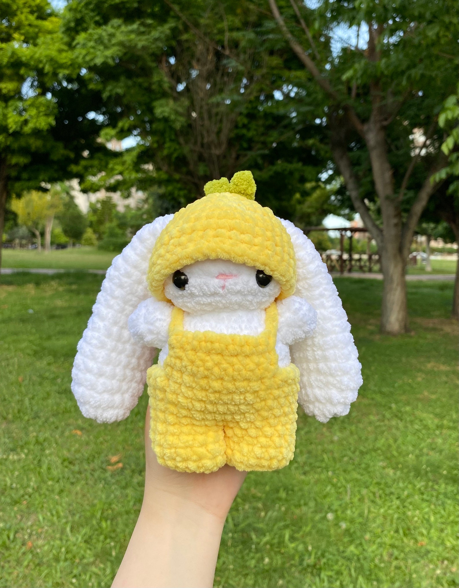 Lemon Bunny , Crochet Bunny , Amigurumi Bunny , Plush Bunny , Bunny in ...