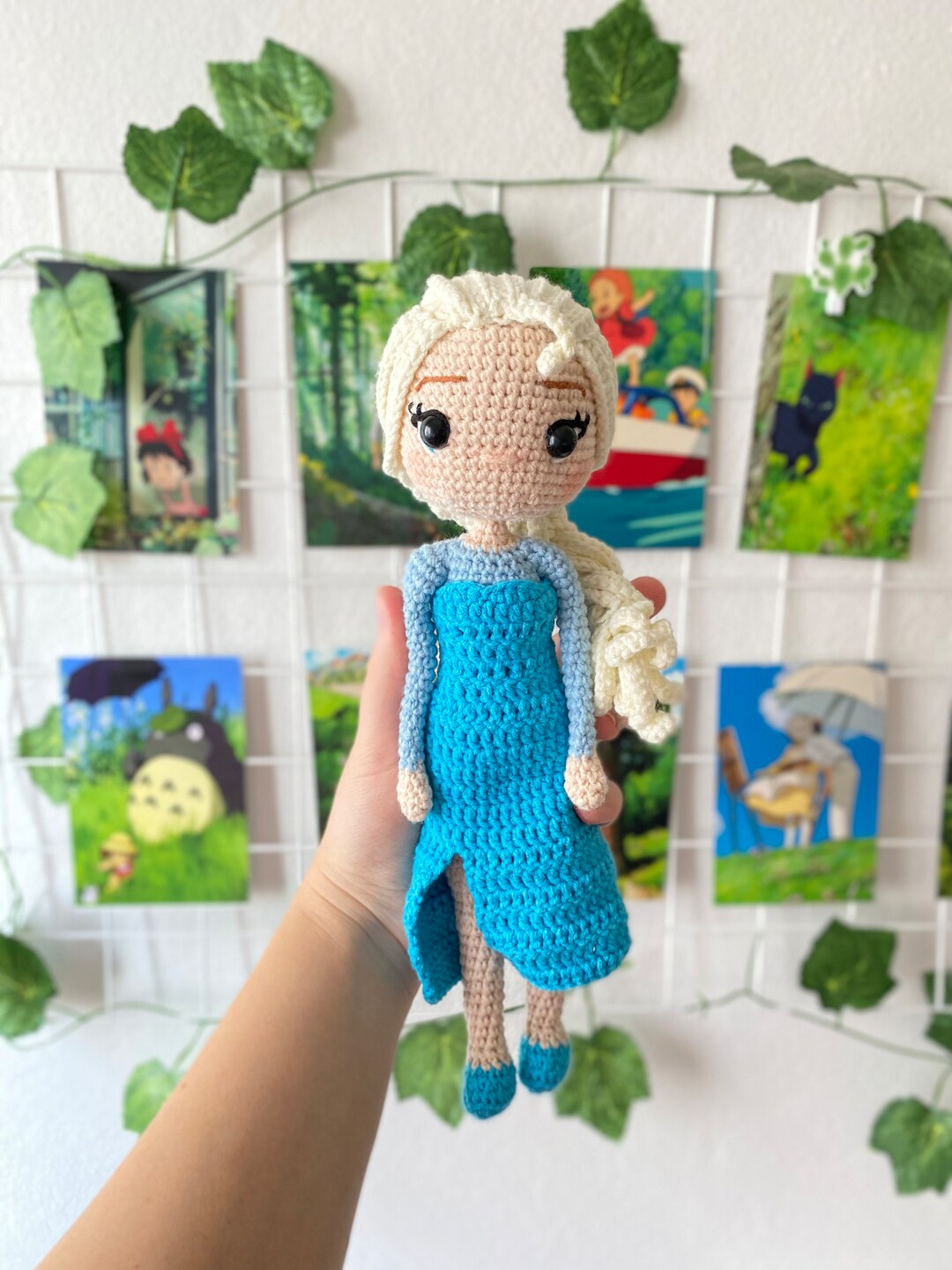 Ice Princess, Snow Princess , Snow Doll , Crochet Doll , Amigurumi Doll ...