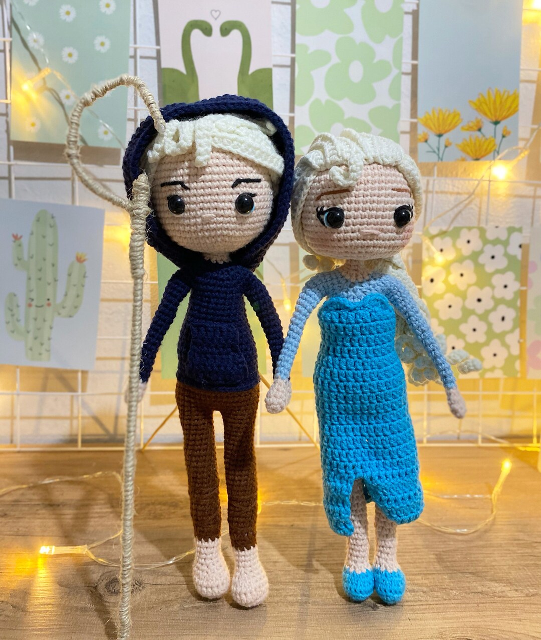 Ice Princess, Snow Princess , Snow Doll , Crochet Doll , Amigurumi Doll ...