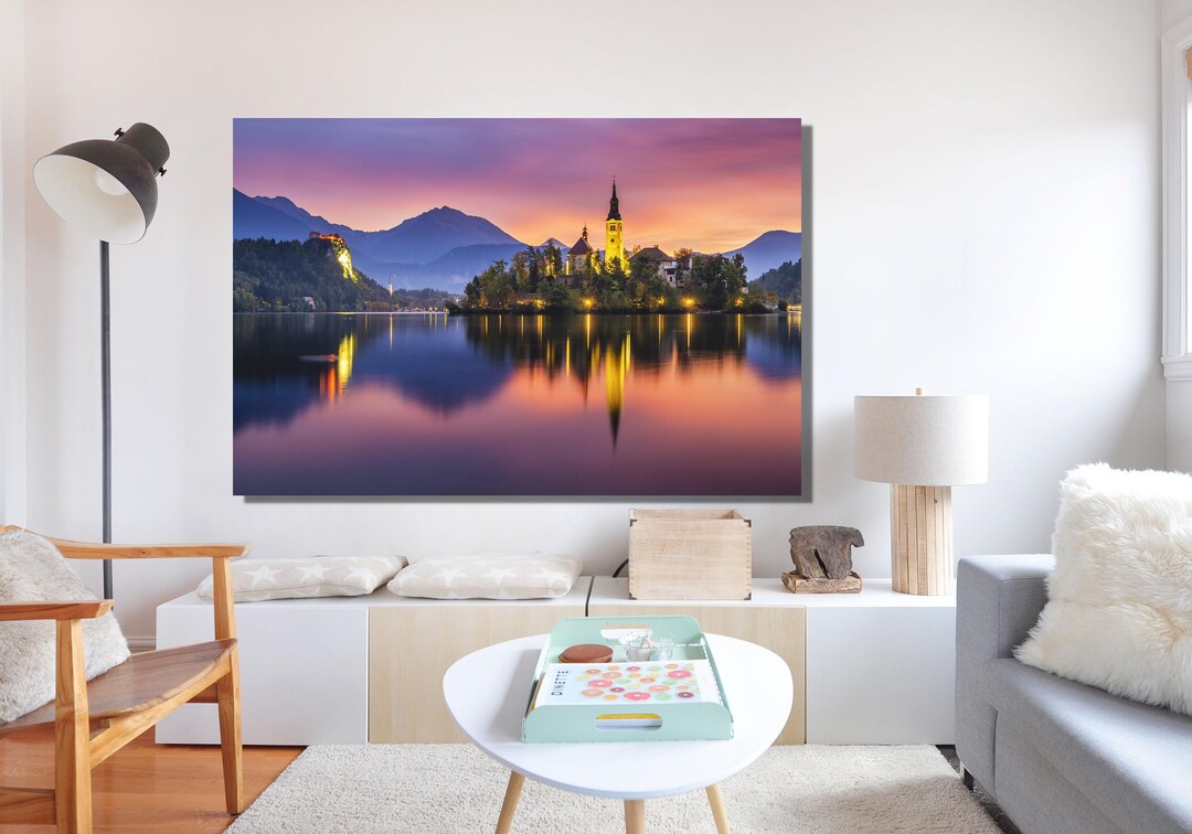 Nature View Art, Nature Scenery Wall Art, Gift for Him, Wall Decor ...
