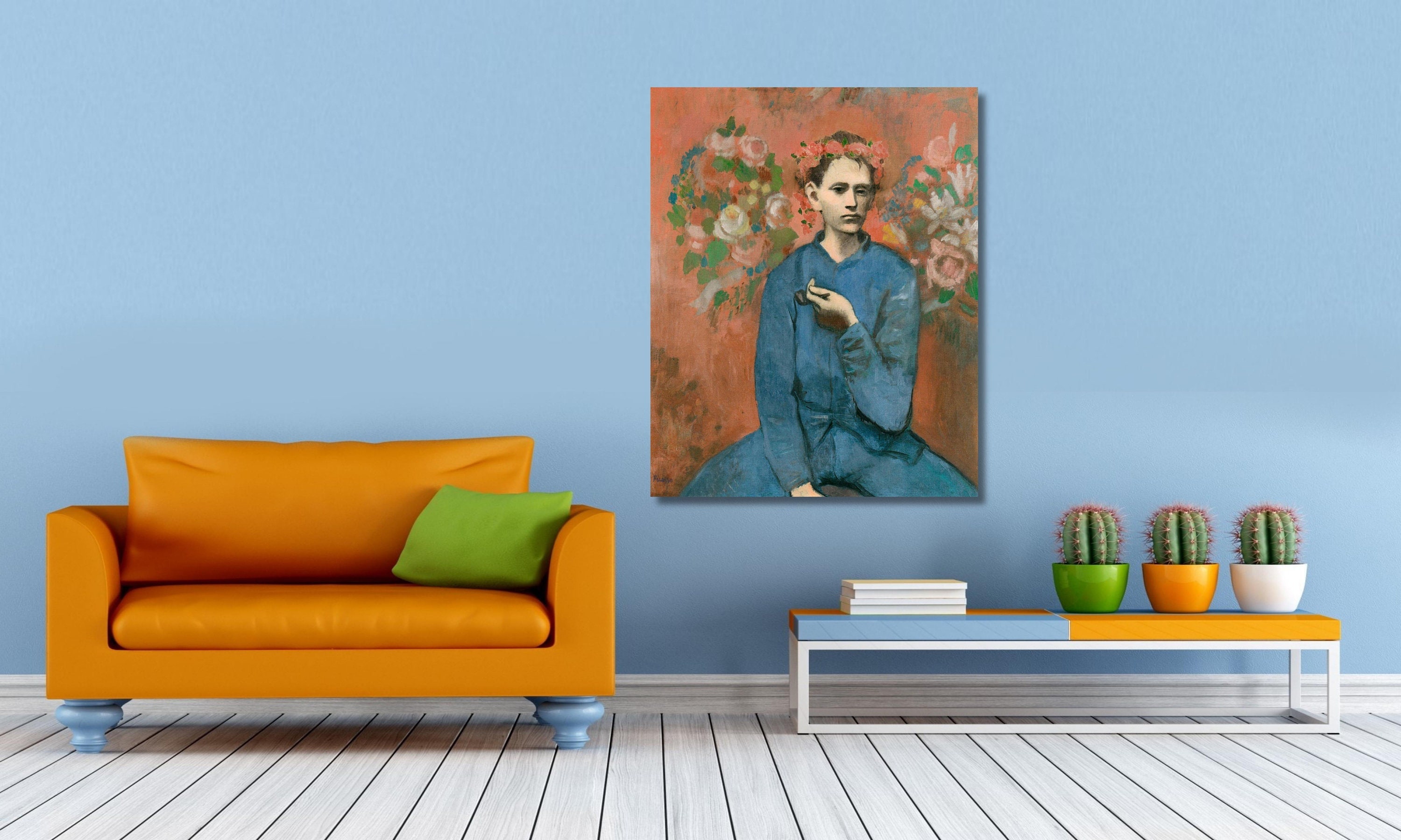 Pablo Picasso Boy With a Pipe (1905) Canvas Ready to Hang, Pablo ...