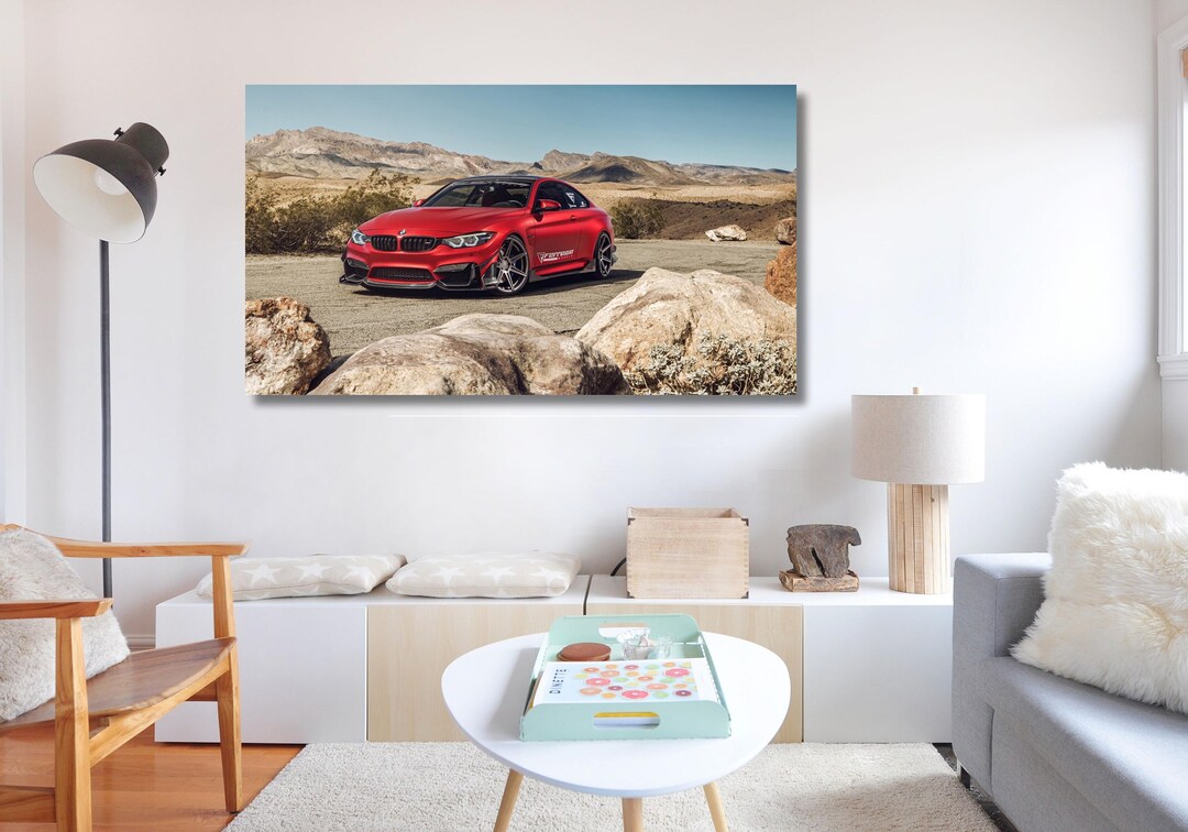 BMW Poster Extra Large Wall Art BMW Print, BMW Wall Decor Auto Wall Art ...