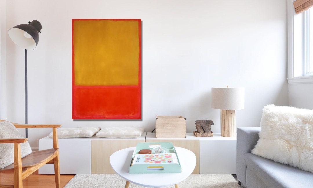 Mark Rothko Canvas,rothko Reproduction Art,modern Expressionism ...