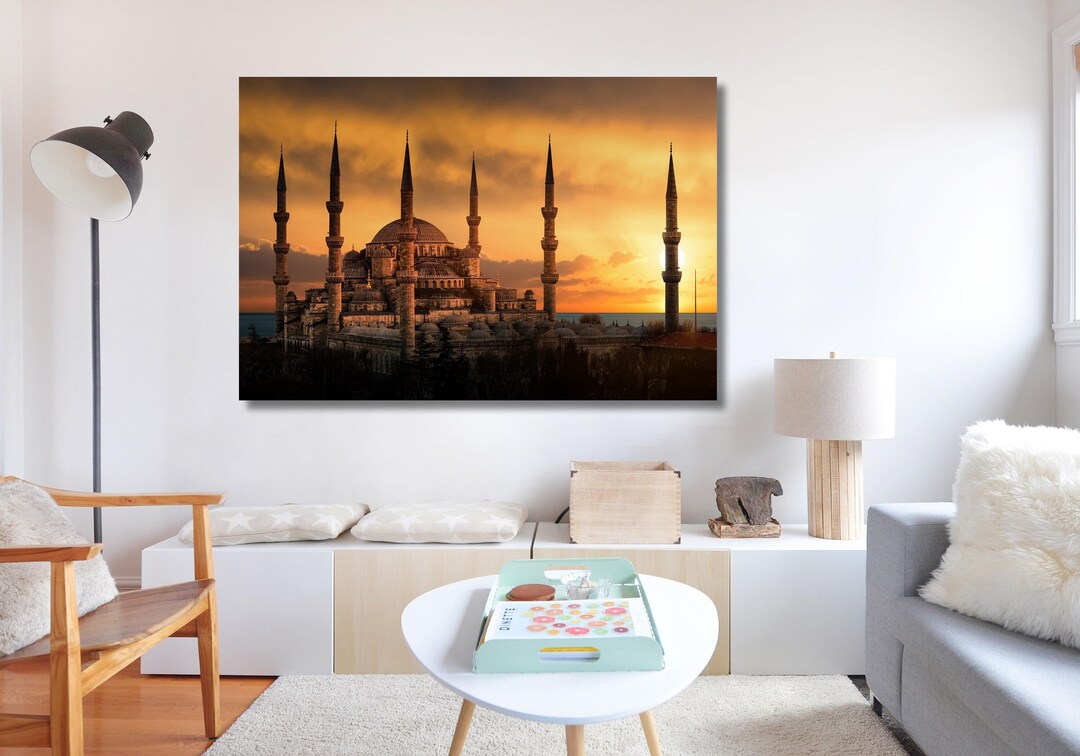 Sultan Ahmet Mosque, İstanbul, Islam ,canvas Decor ,glass Wall Art ...