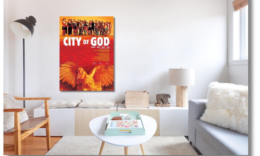City of God Poster Canvas, City of God Movie Poster City of God Canvas ...