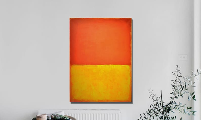 Mark Rothko Canvas,rothko Reproduction,abstract Canvas Wall Art,modern ...