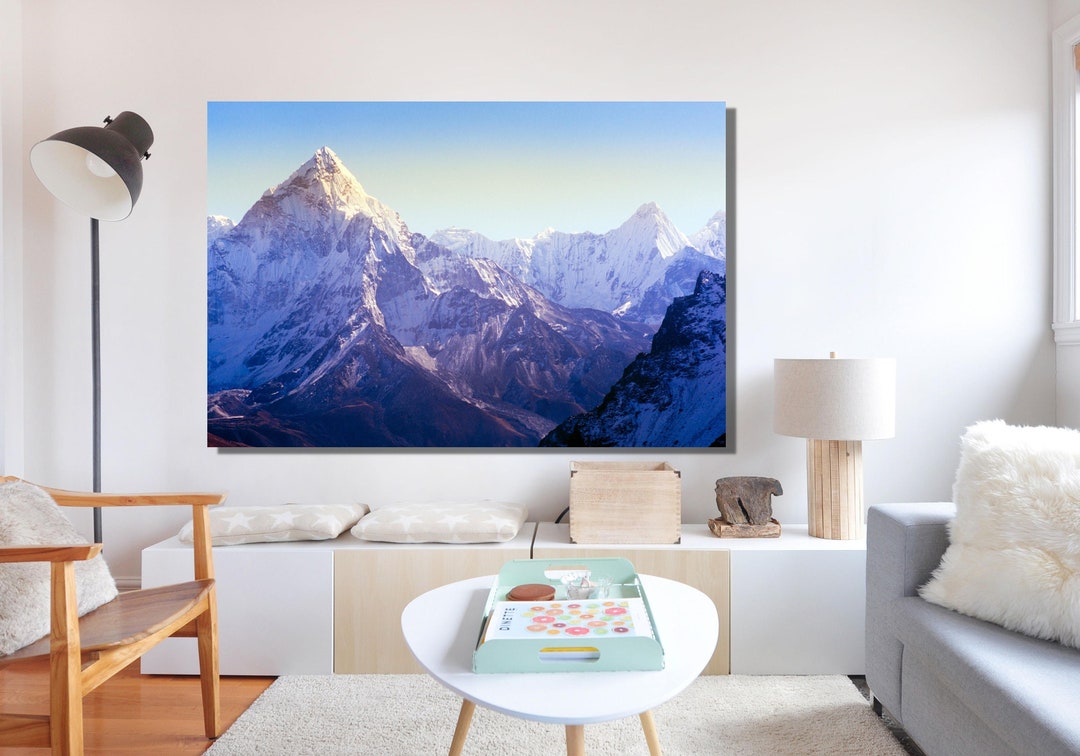 Himalayan Canvas Mount Ama Dablam Print Mount Ama Dablam Poster ...