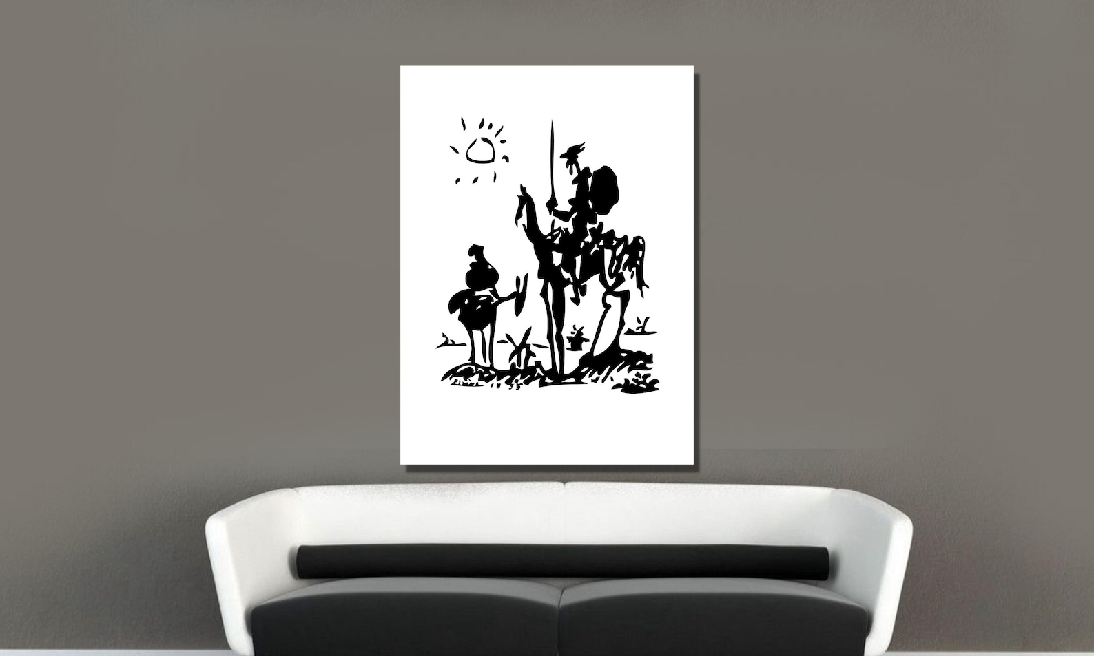 Don Quixote by Pablo Picasso,pablo Picasso, Don Quixote 1955 ...