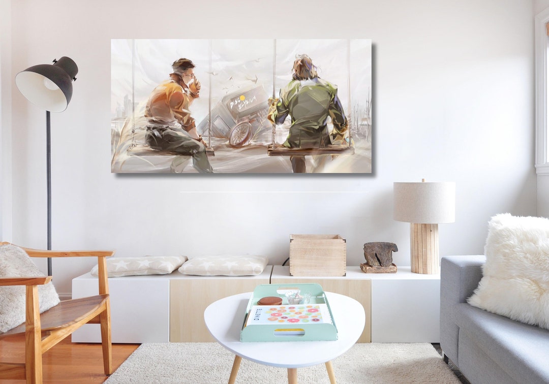 Disco Elysium Canvas, Disco Elysium Art, Disco Elysium Wall Arts, Game ...