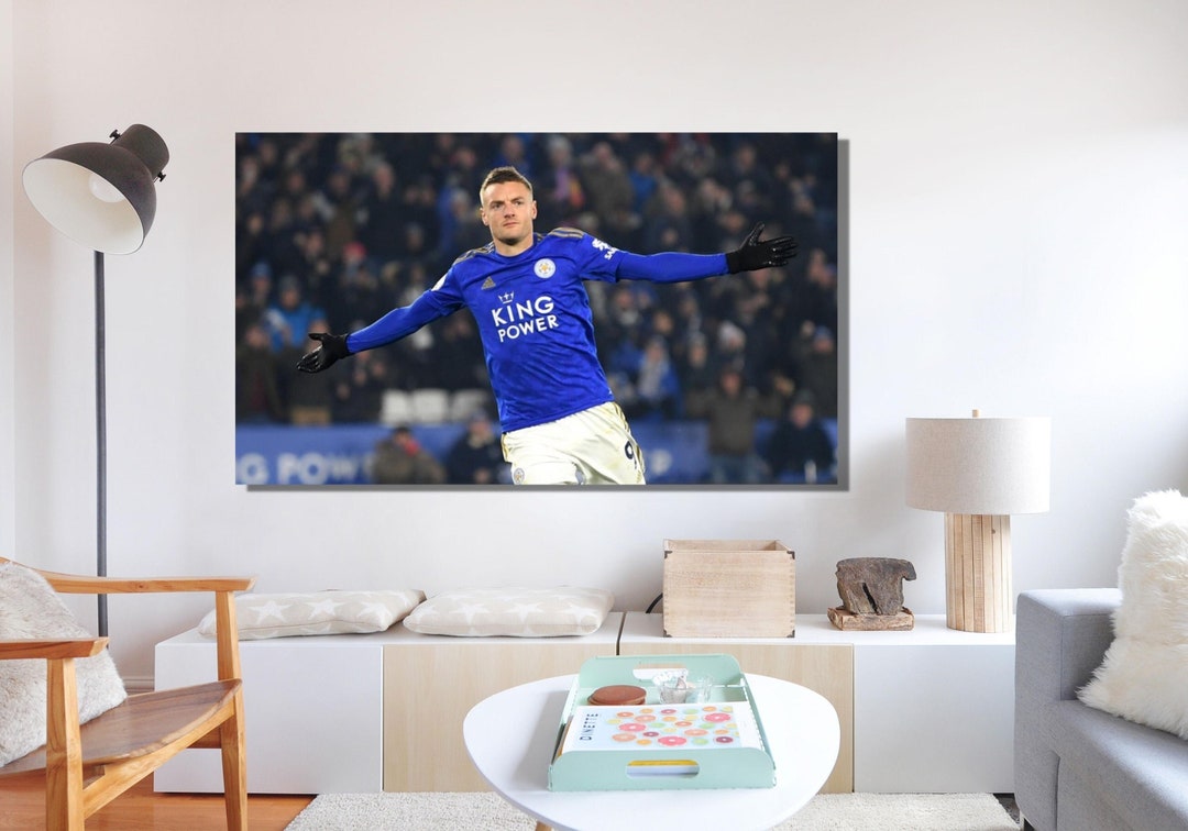 Jamie Vardy Poster, Jamie Vardy ART PRINT Leicester City,leicester City ...