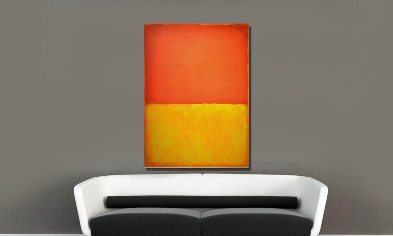 Mark Rothko Canvas,rothko Reproduction,abstract Canvas Wall Art,modern ...