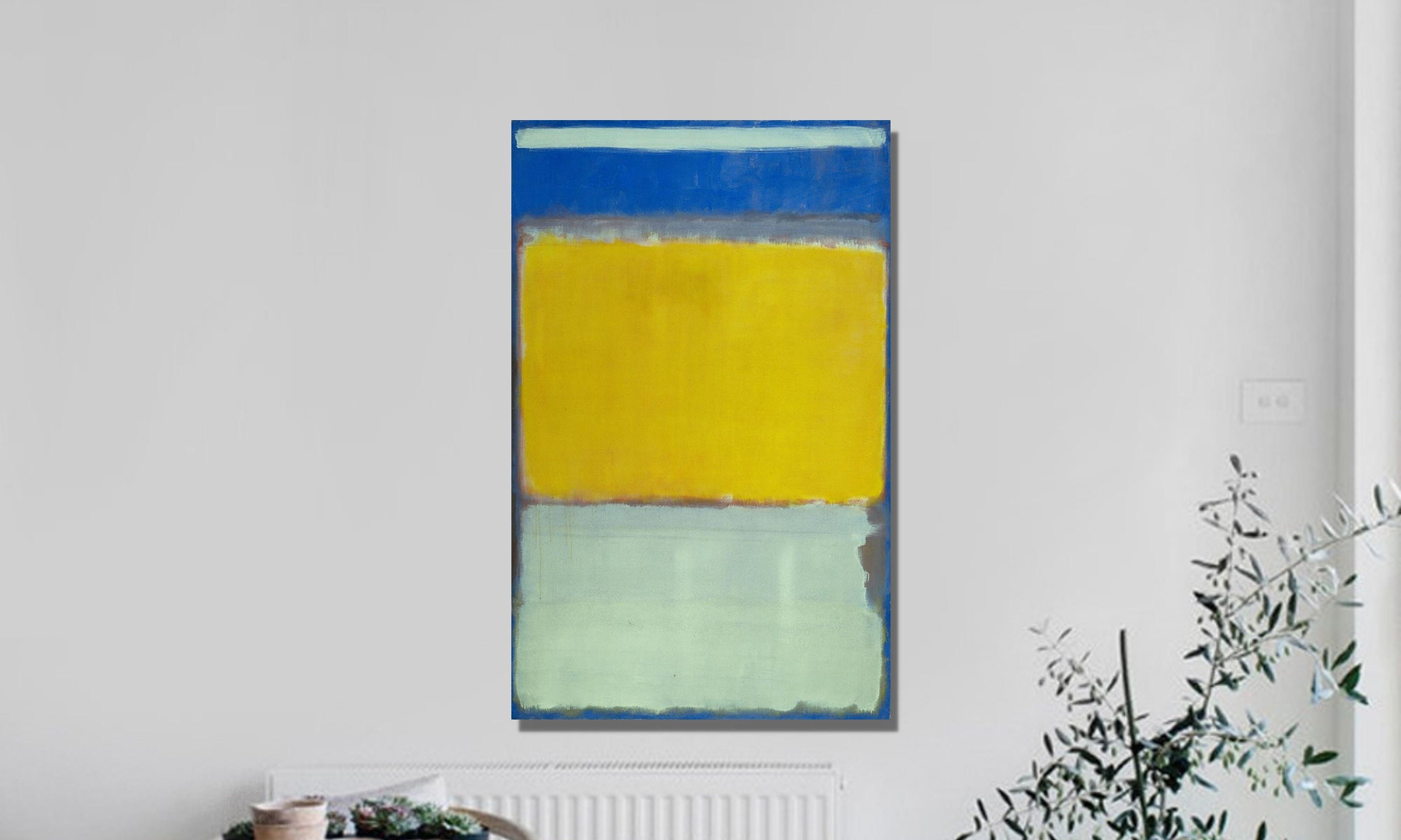 Mark Rothko Canvas, Rothko Reproduction,abstract Canvas Wall Arts ...