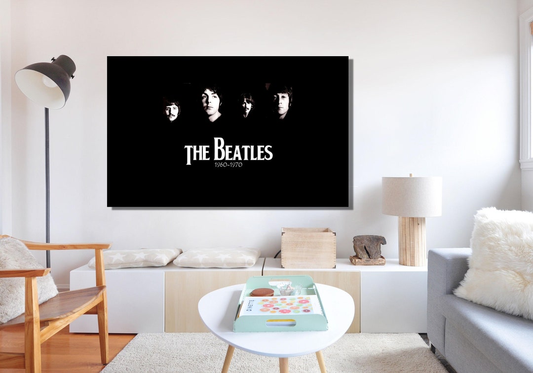 The Beatles Poster,the Beatles Wall Art,the Beatles Canvas Wall Art ...