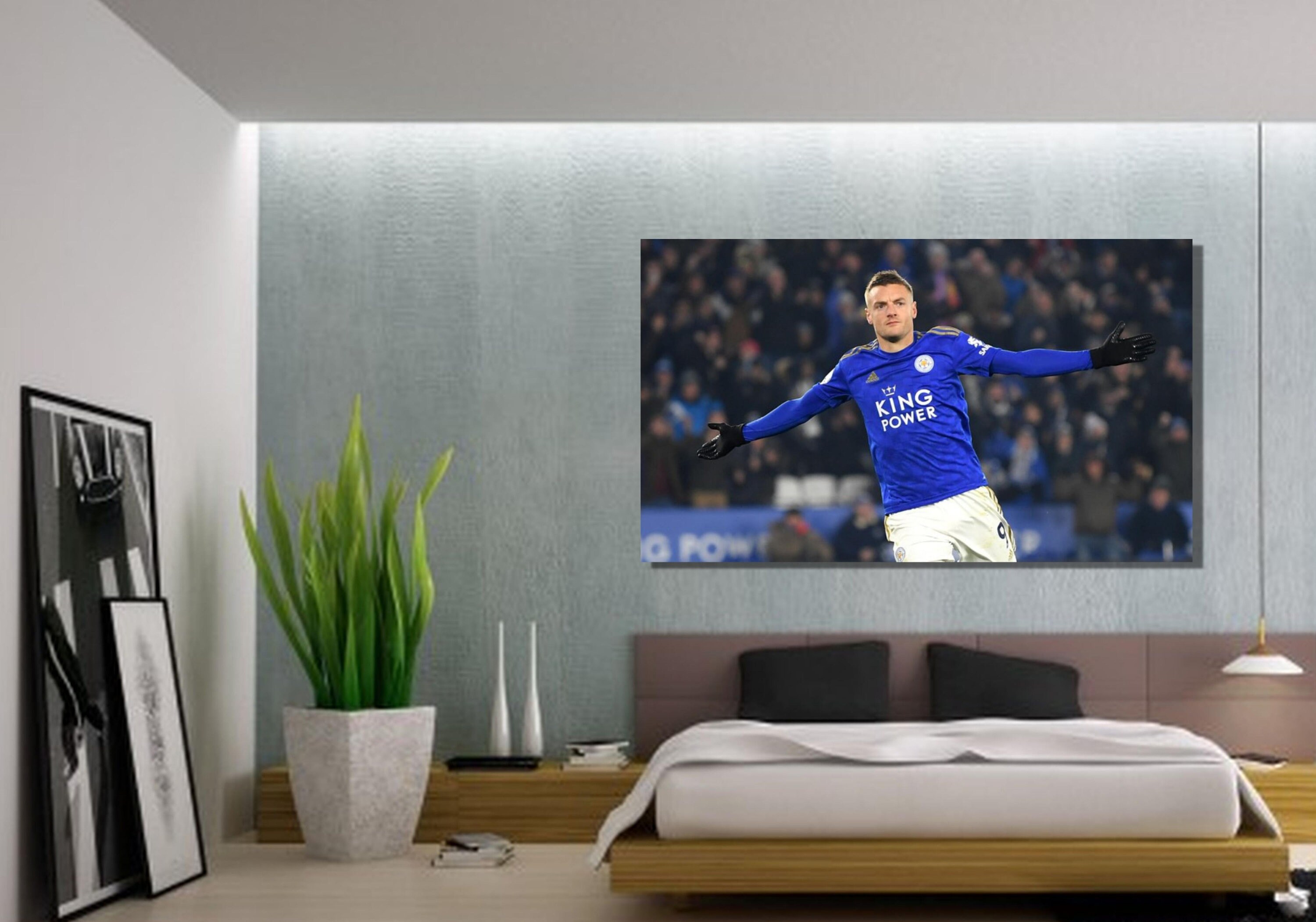 Jamie Vardy Poster, Jamie Vardy ART PRINT Leicester City,leicester City ...