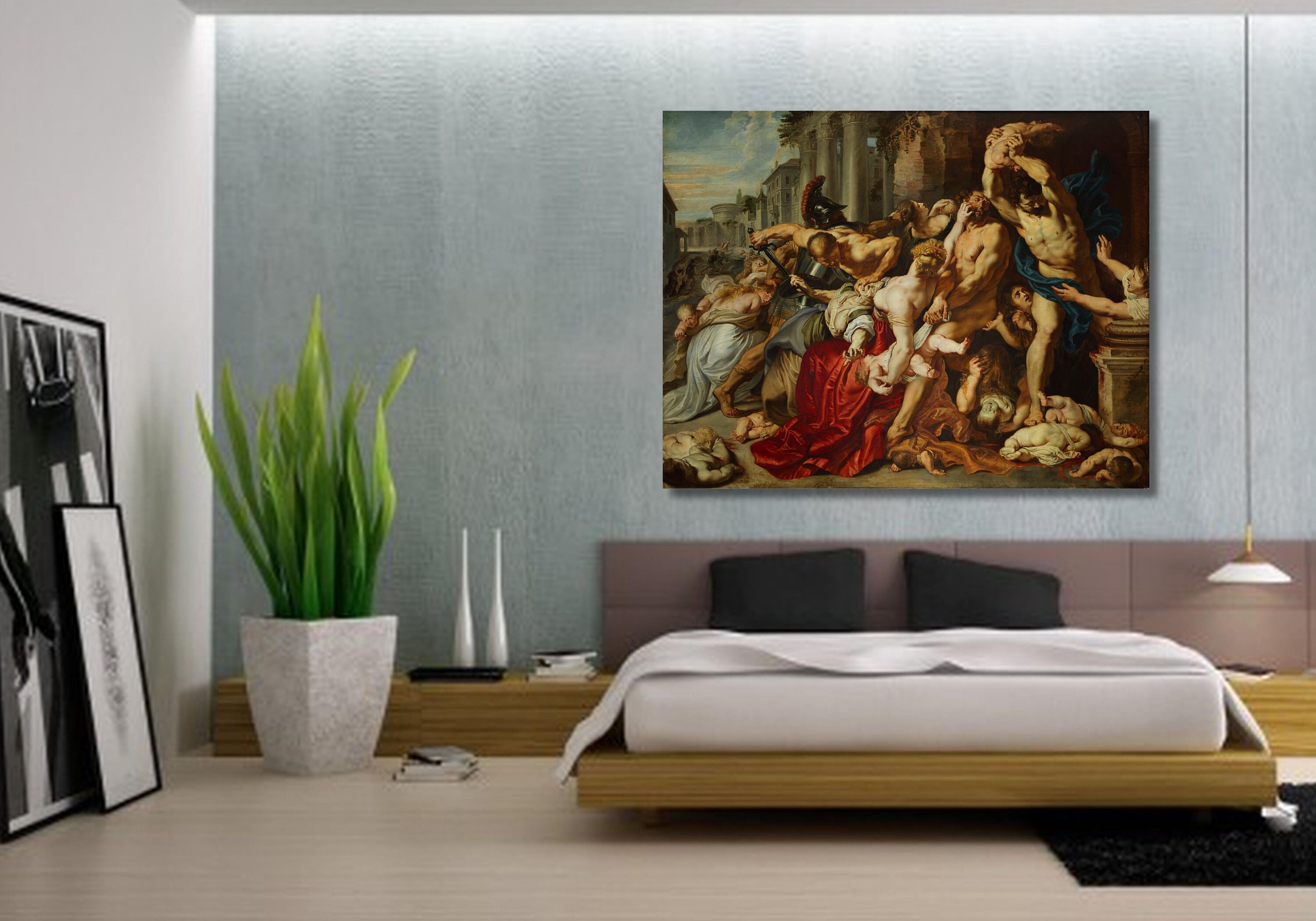 Peter Paul Rubens Massacre of the Innocents Canvas Rubens Canvas Art ...