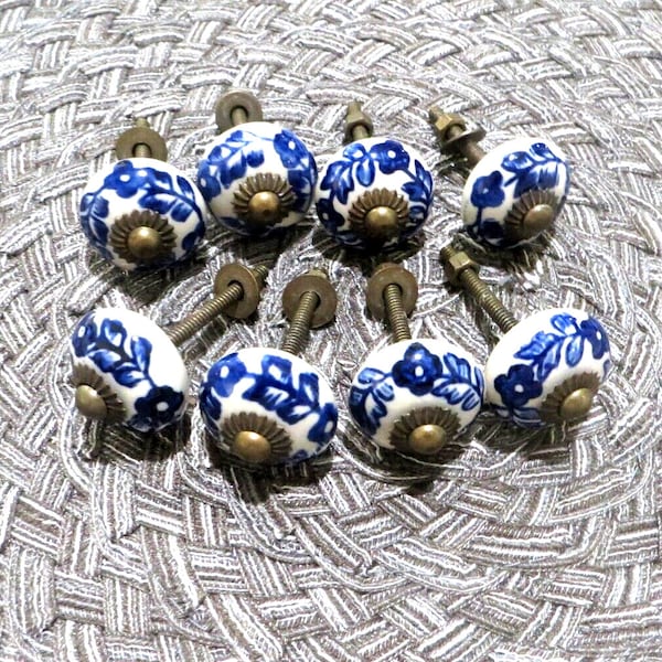 Ceramic Drawer Pulls - Etsy