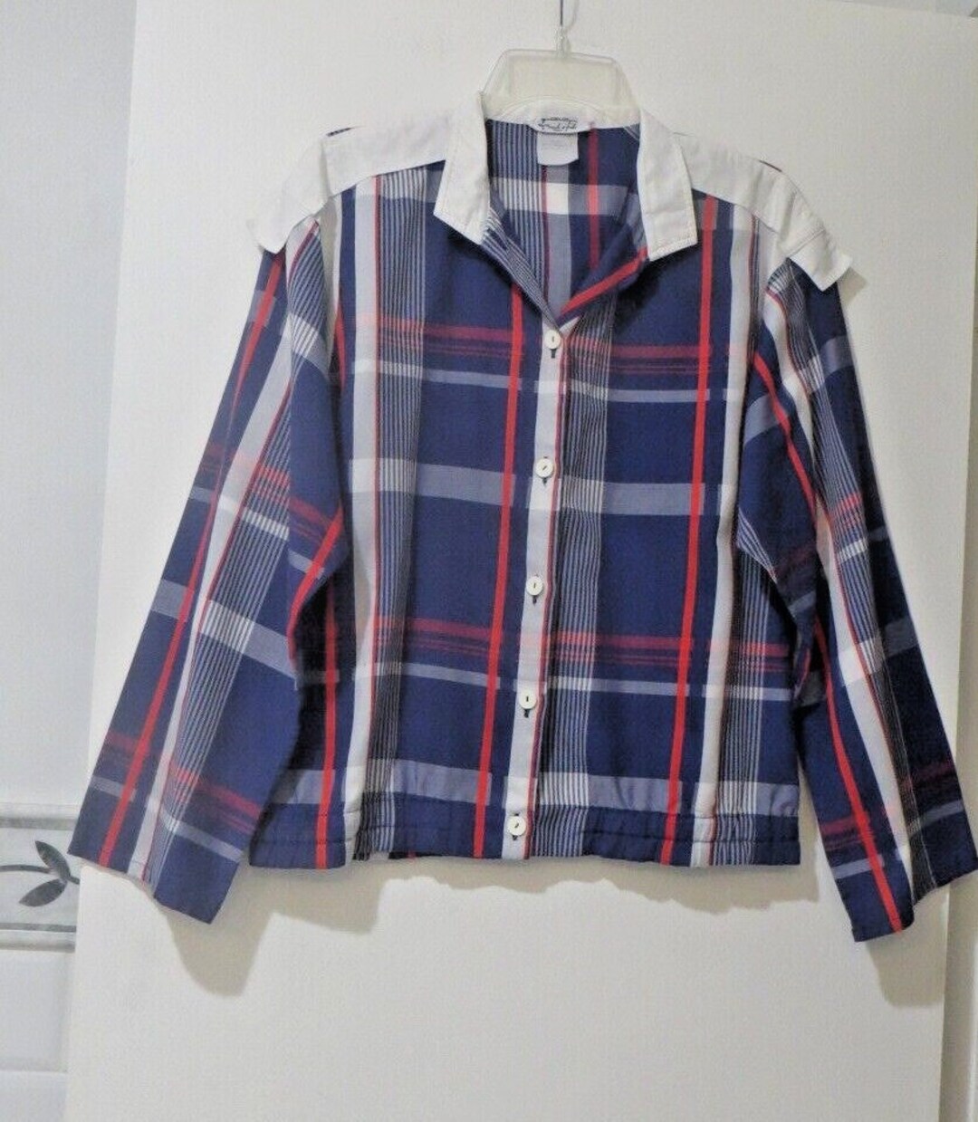 Vintage Cotton Jacket Paris Franck & Filis - Etsy