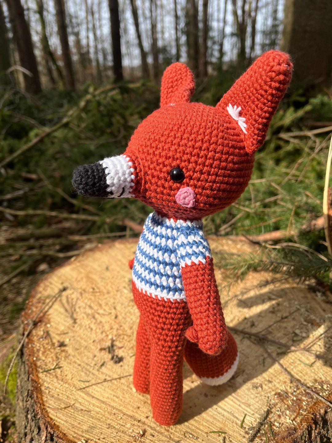 Lucas the Fox - Etsy