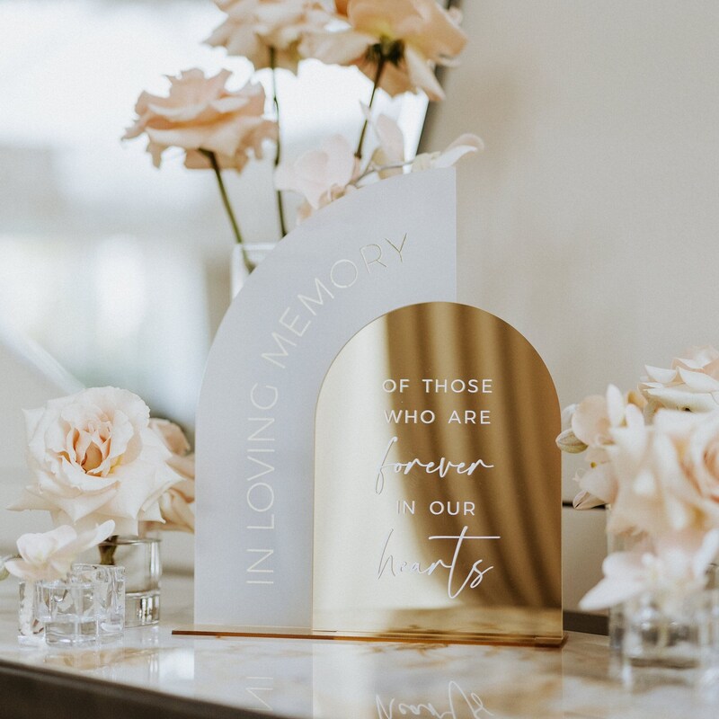 Memorial Table Sign - Etsy