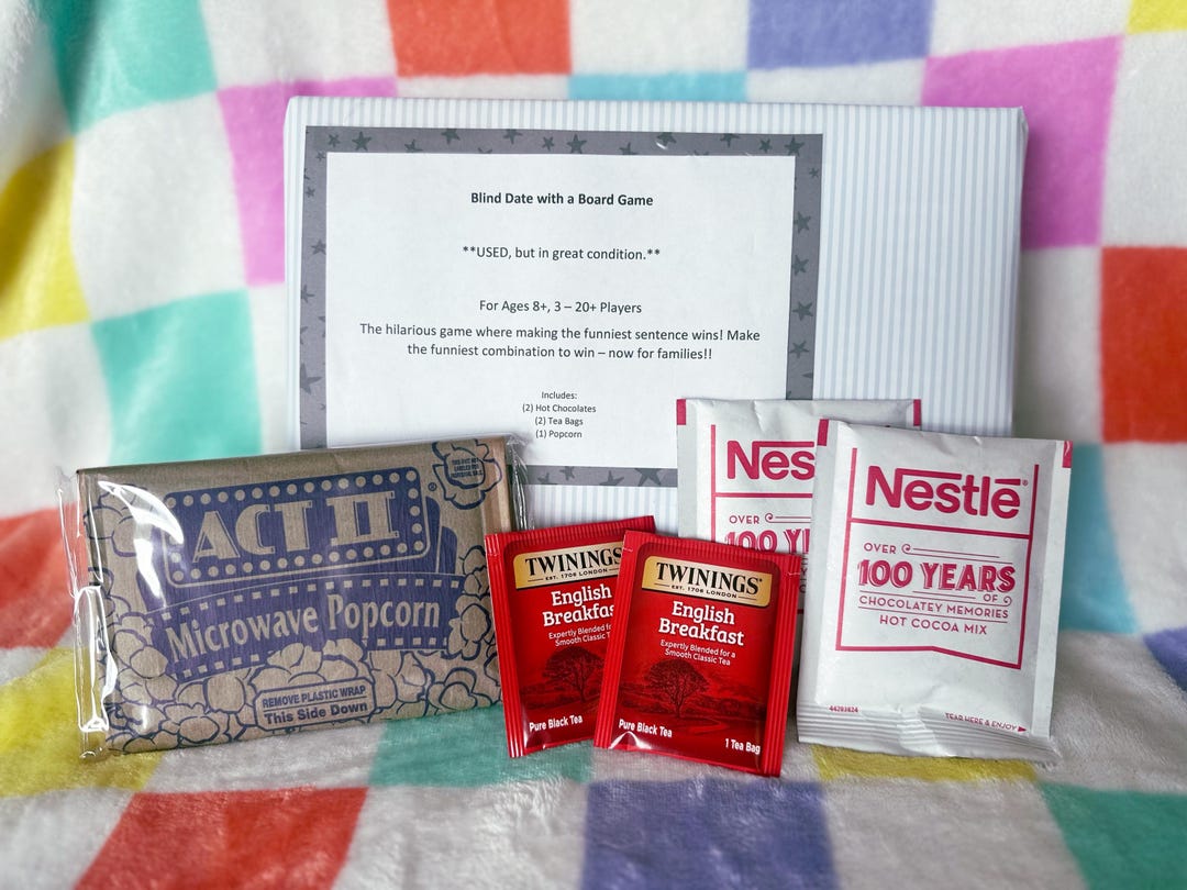 Blind Date With a Board Game - Etsy