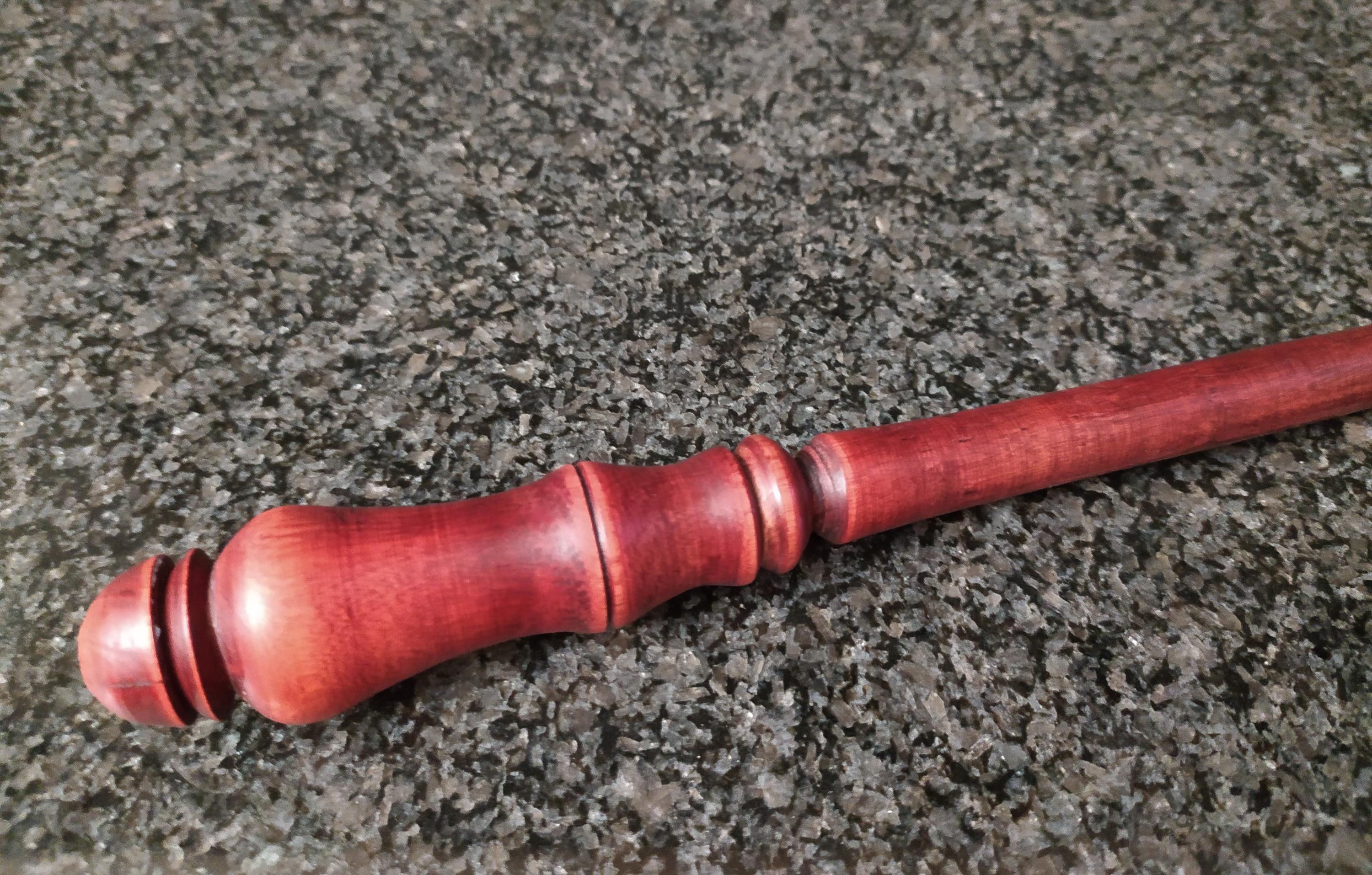 Painted Olive Wood Turned Magic Wand ,painted Olive Wood Turned Magic ...