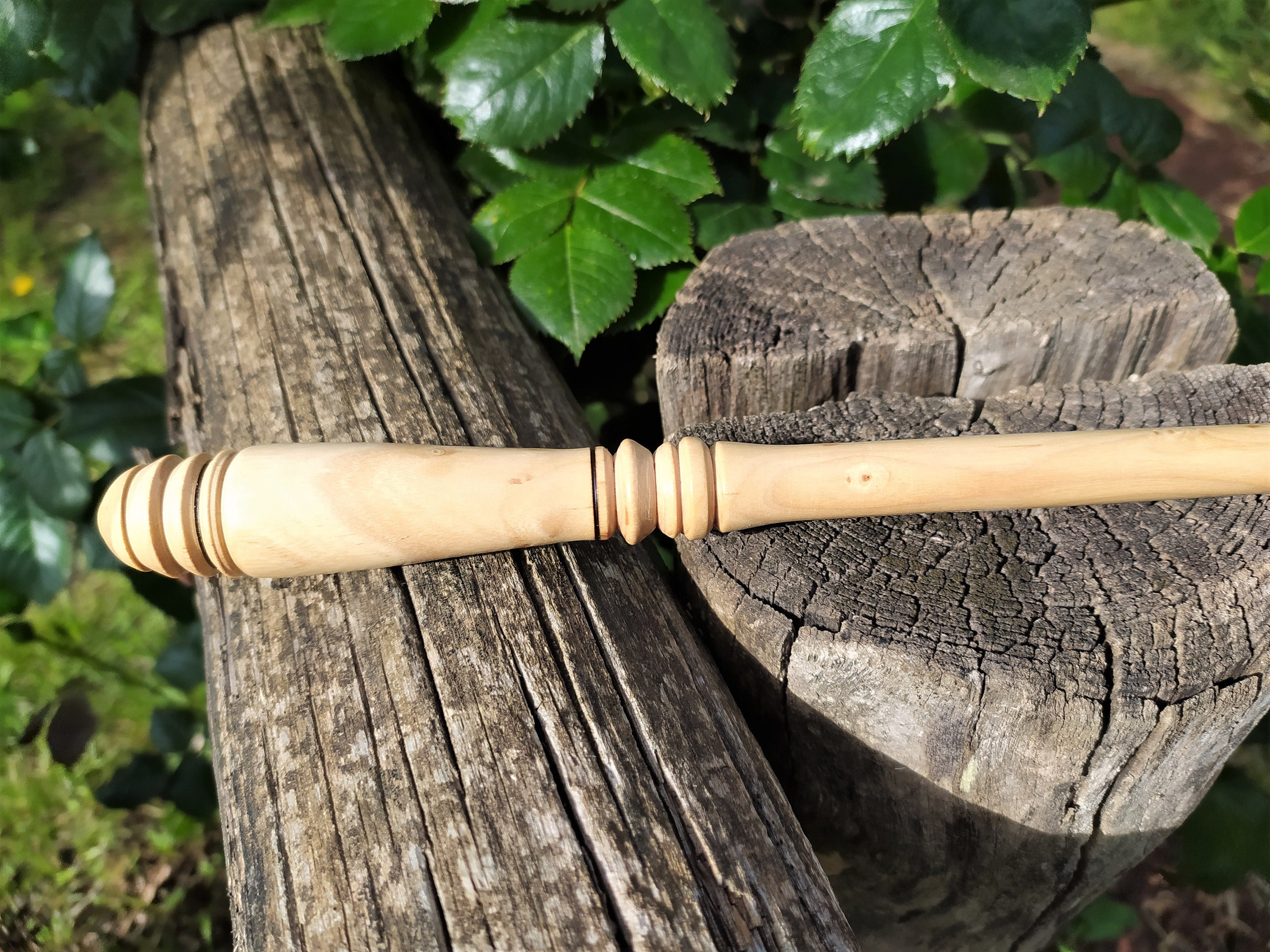Olive Wood Turned Magic Wand ,magic Wand in Olive Wood - Etsy