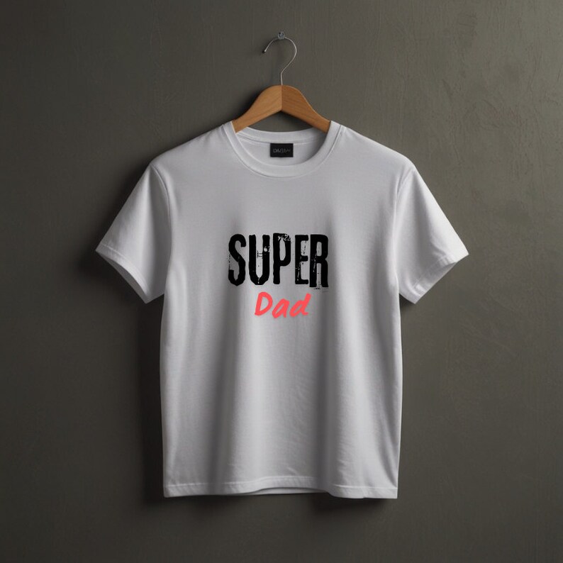 Super Dad T-shirt Fun Father's Day Design Gift for Dad - Etsy
