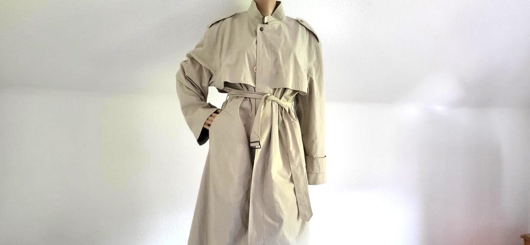 1970s Trench Coat Monsoon Climate Louisor 70s Coat - Etsy