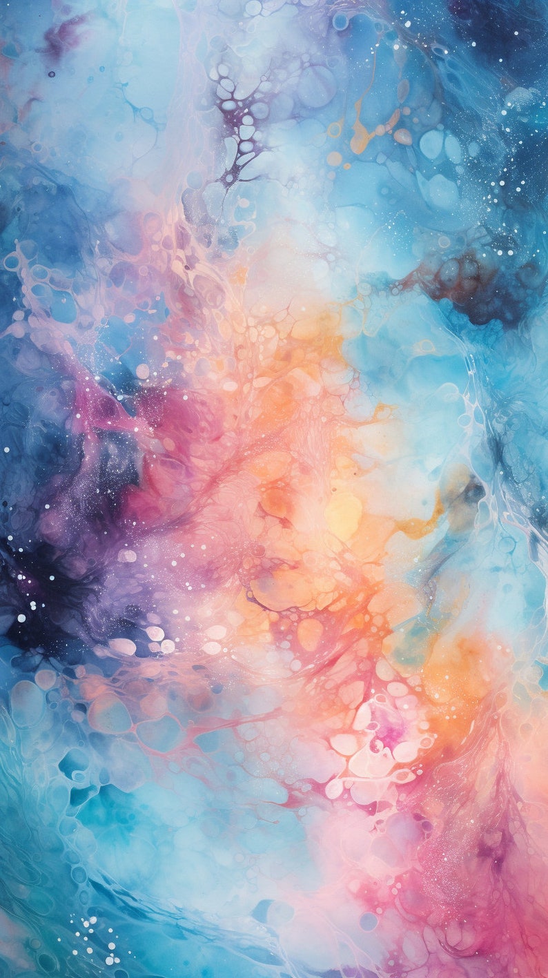 4K | Super High Quality Lock Screen Background | Soft Colours Galaxy ...