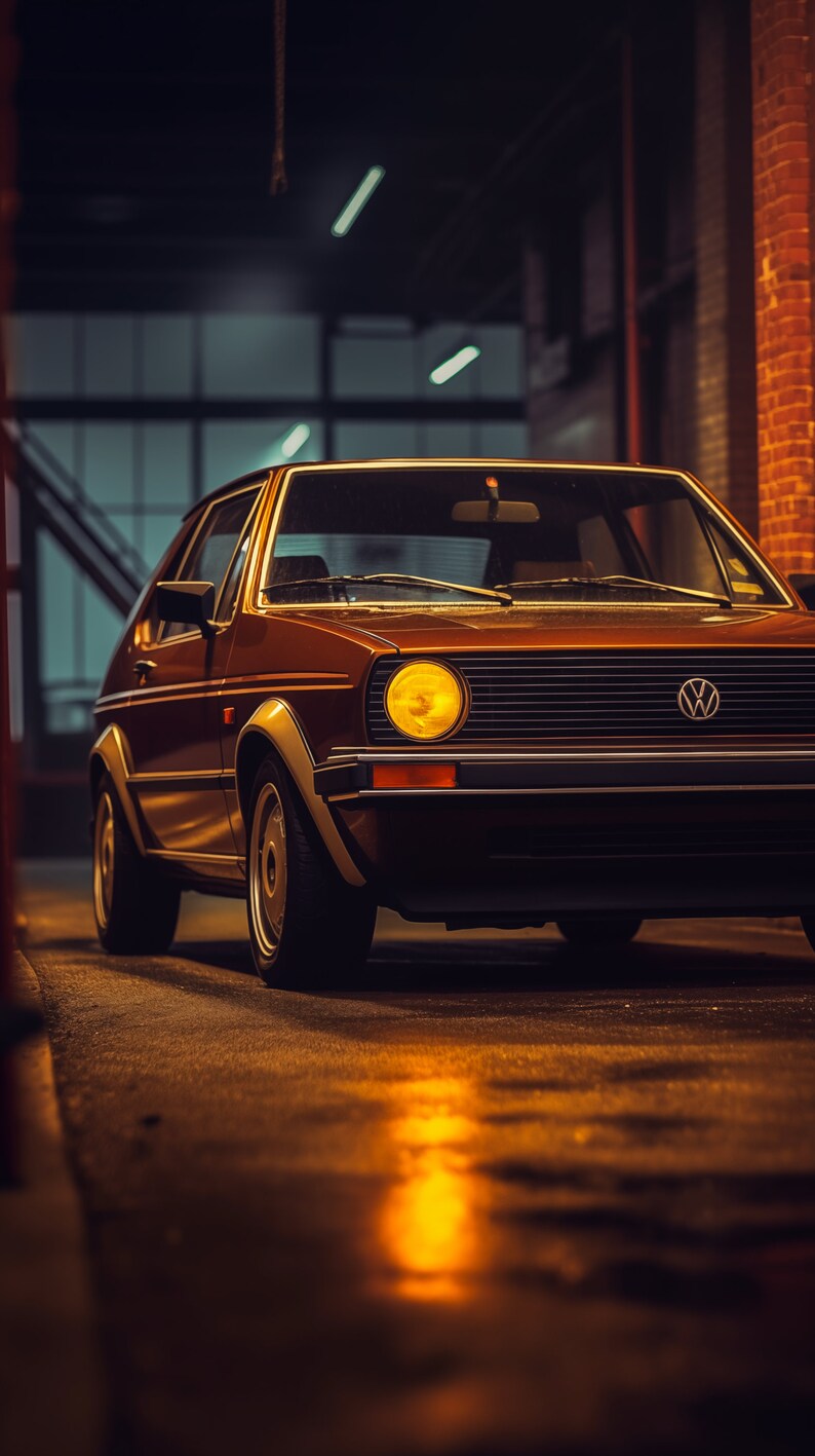 Volkswagen Golf MK1 GTI Wallpaper: 4K Car Enthusiast Background - Etsy