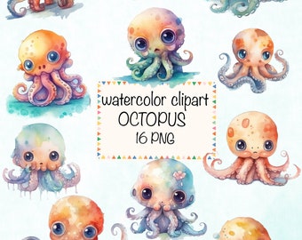 Hyenas Watercolor Clipart Safari Animals Clipart Set of - Etsy