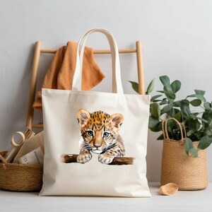 Leopard Watercolor Clipart, Safari Animals Clipart, Set of Digital PNG ...
