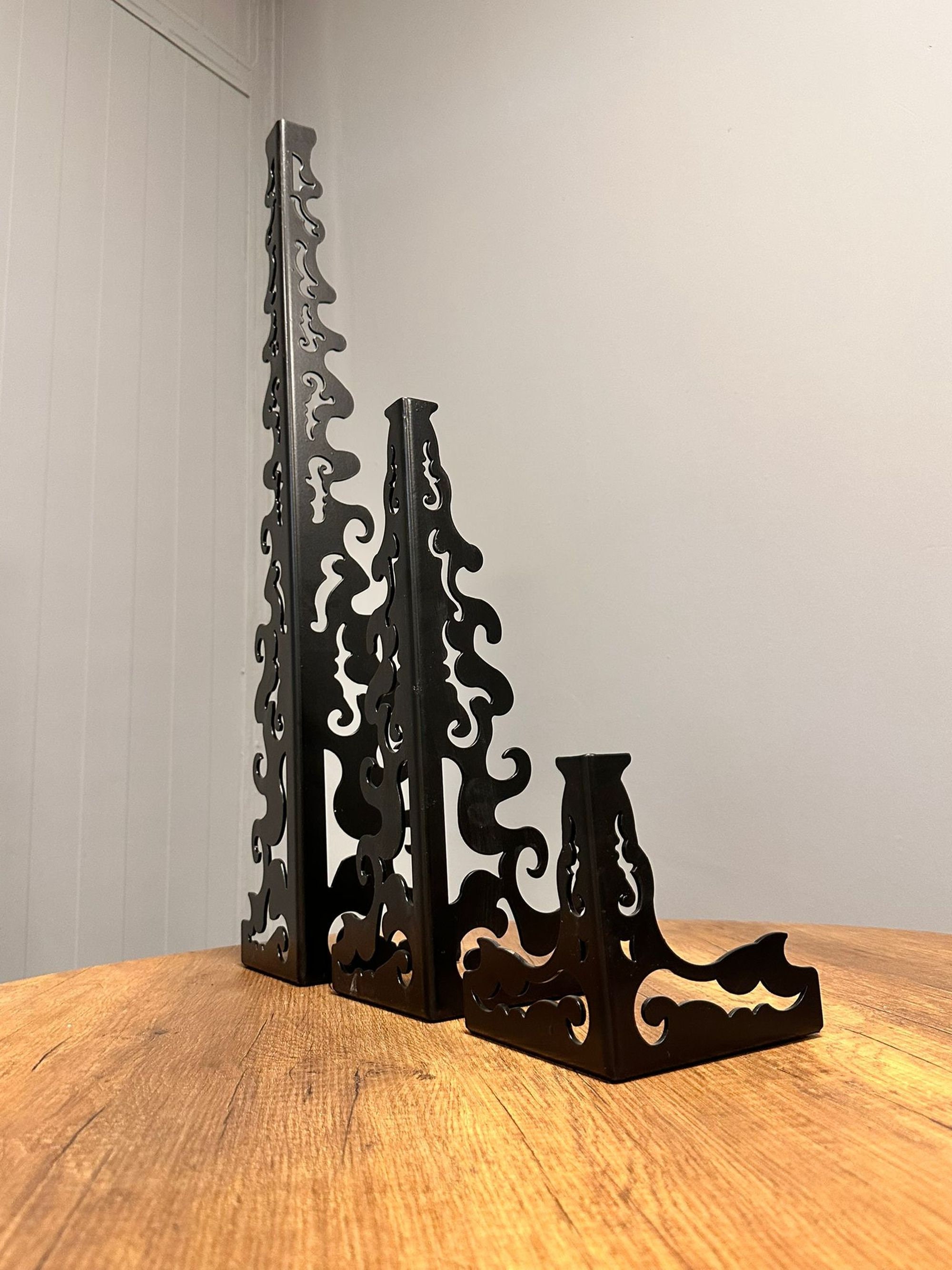 Modern Metal Table Legs Set of 4 Laser Cut Table Legs - Etsy