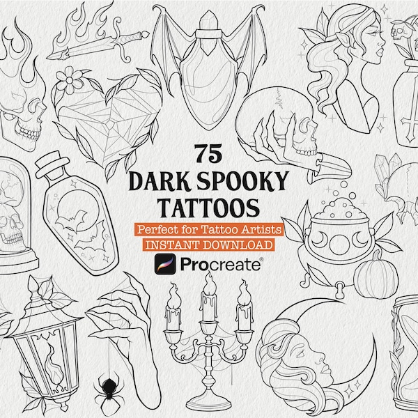 Cute Horror Tattoo - Etsy UK