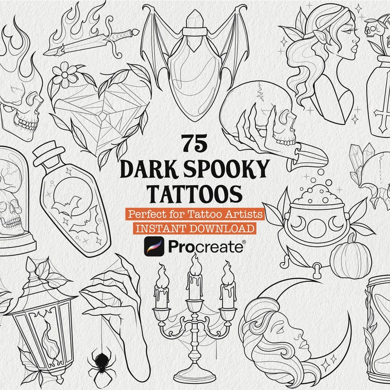 Cute Horror Tattoo - Etsy UK