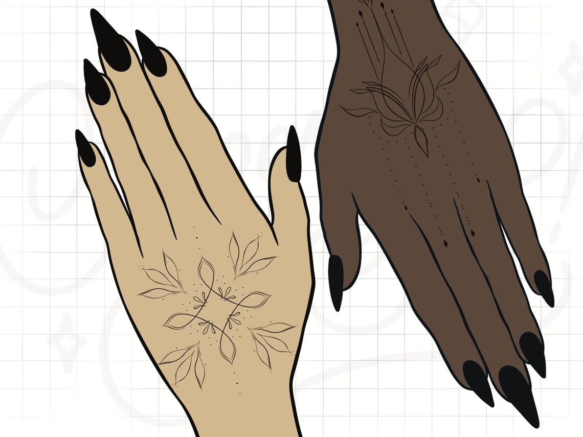 50 Fine Line Ornamental PNG Files - Adornment Tattoo | Decorative ...