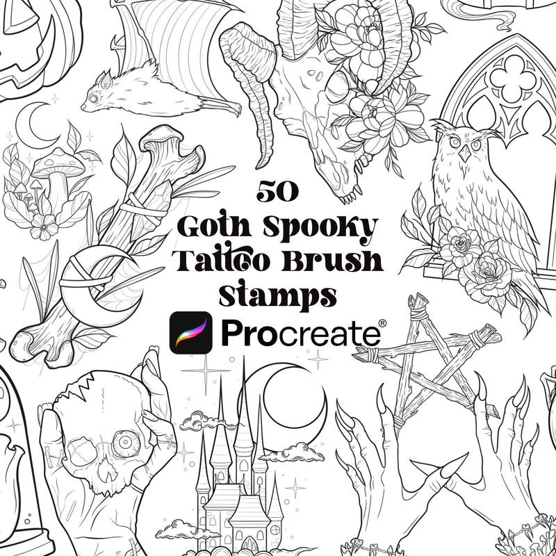 Horror Tattoo Flash Sheets - Etsy