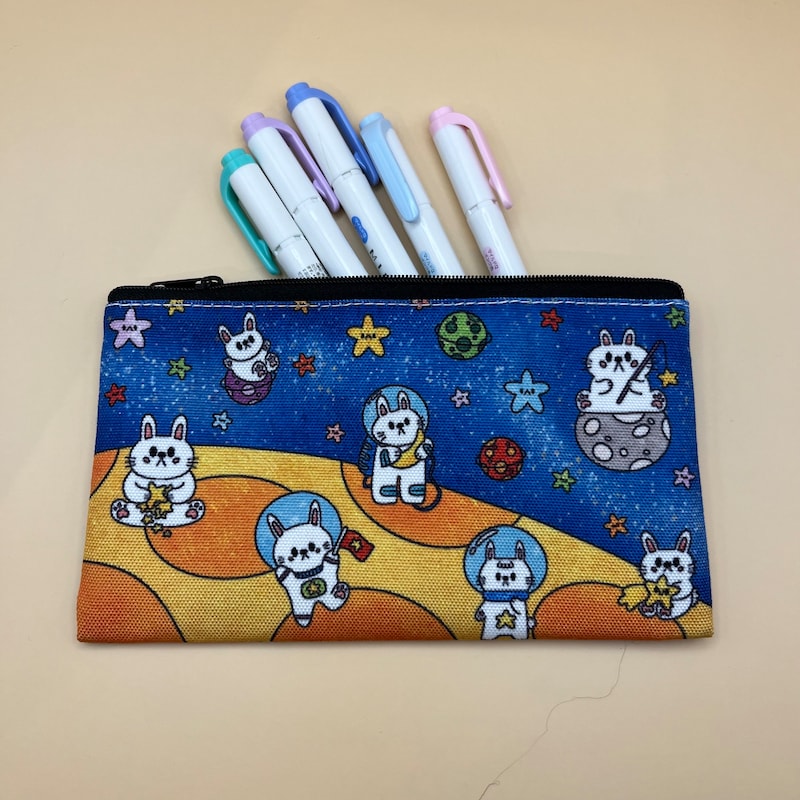 Bunny Rabbit Pencil Case - Etsy