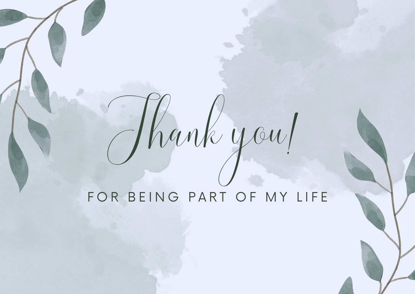 Thankyou Card for the Love One Appreciate Card - Etsy